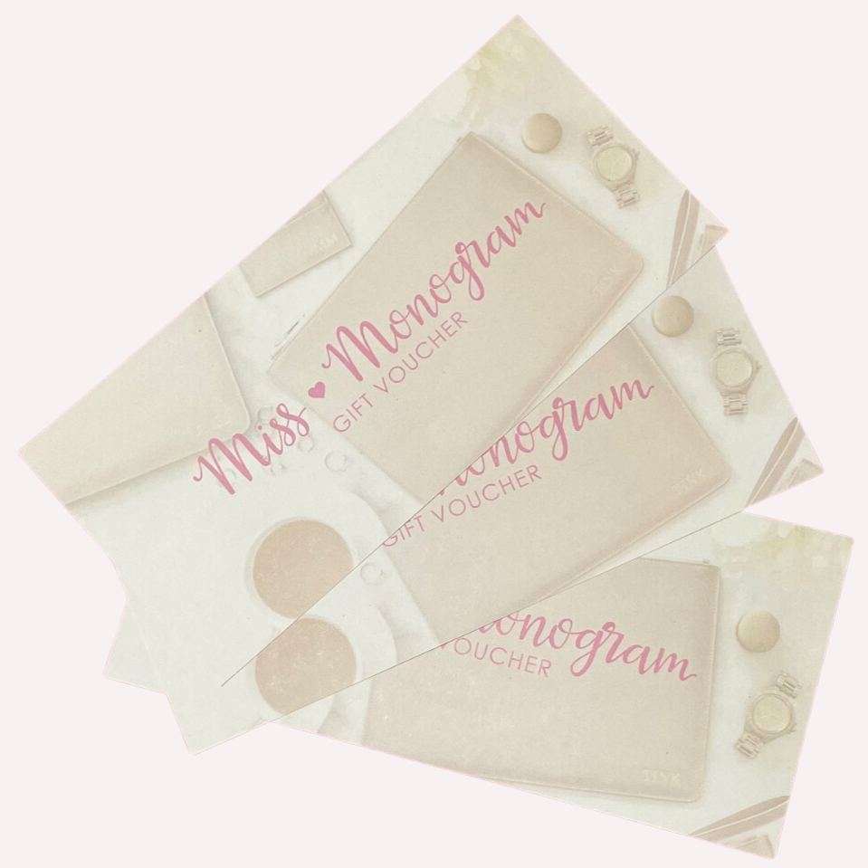 Gift Voucher | Miss Monogram
